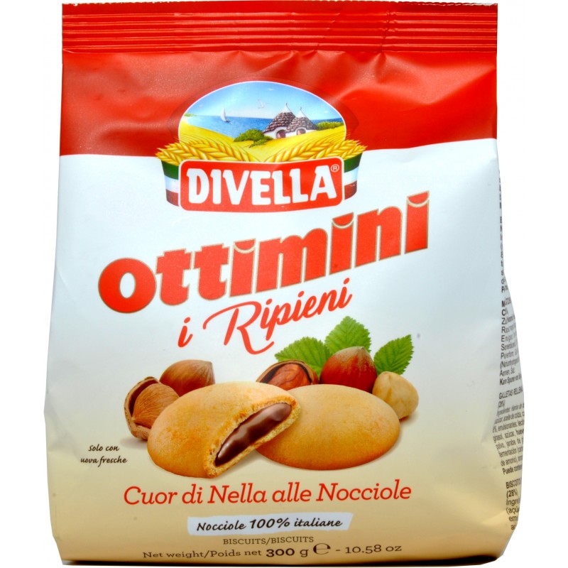 divella bisc.ottimin.ripie.nocciole g300