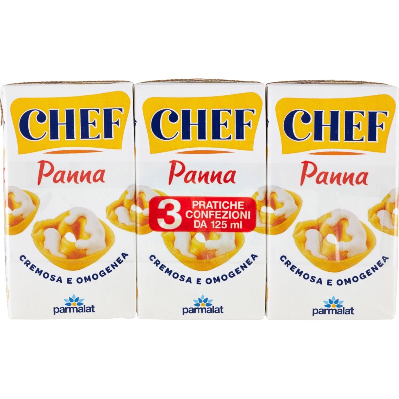 parmalat panna chef uht ml.125x3