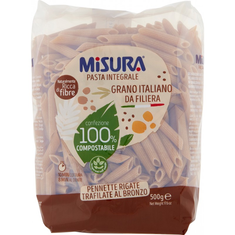 misura pasta pennette integ.compost.g500