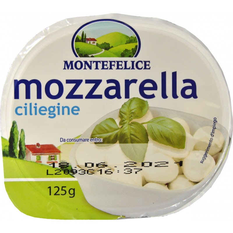 montefelice mozzarella ciliegine gr125