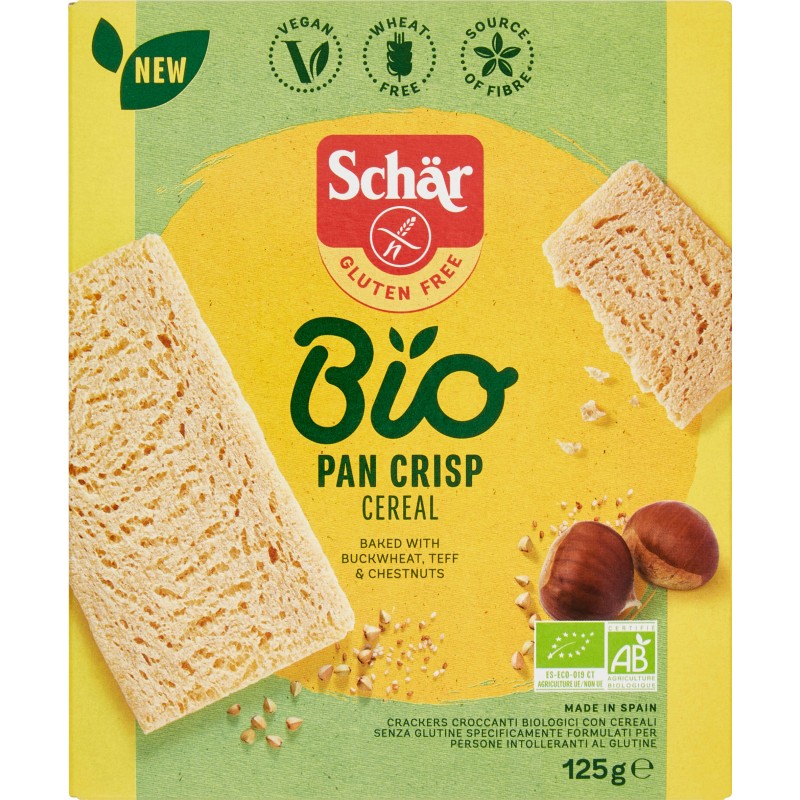 schar bio pan crisp cereal gr125
