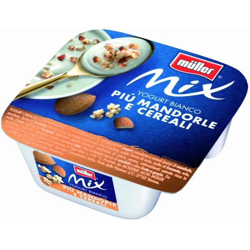muller mix yogurt cereali -mandorle g150