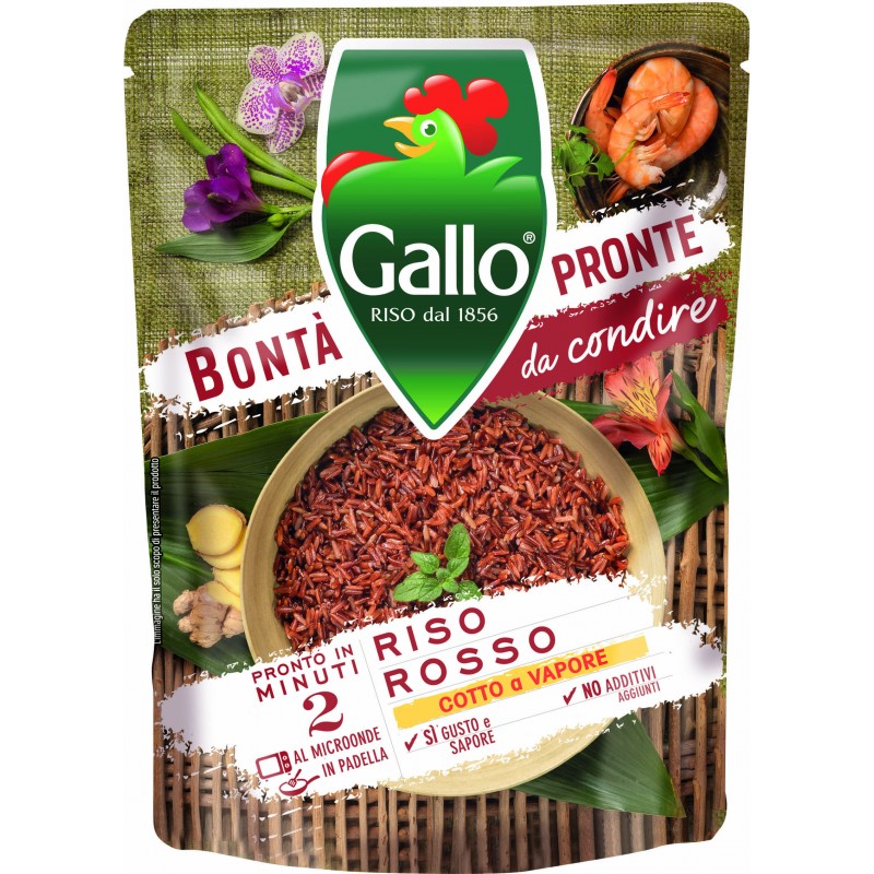 riso gallo bonta' pronte riso rosso