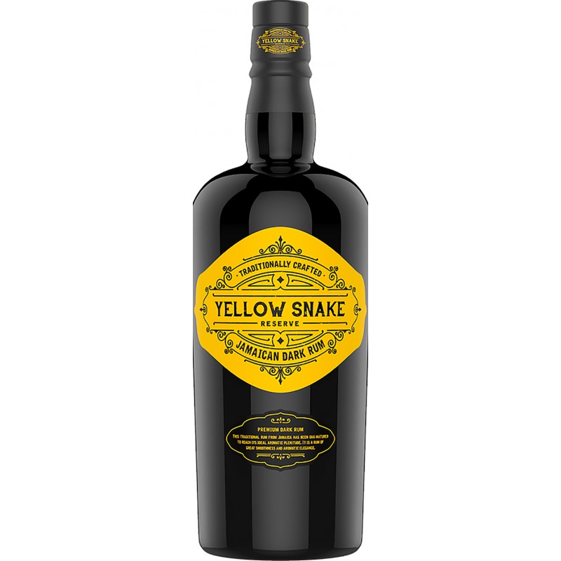 island signature rum yellow snake cl.70