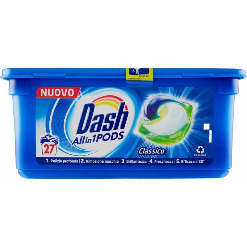 dash pods all in 1 classico x27