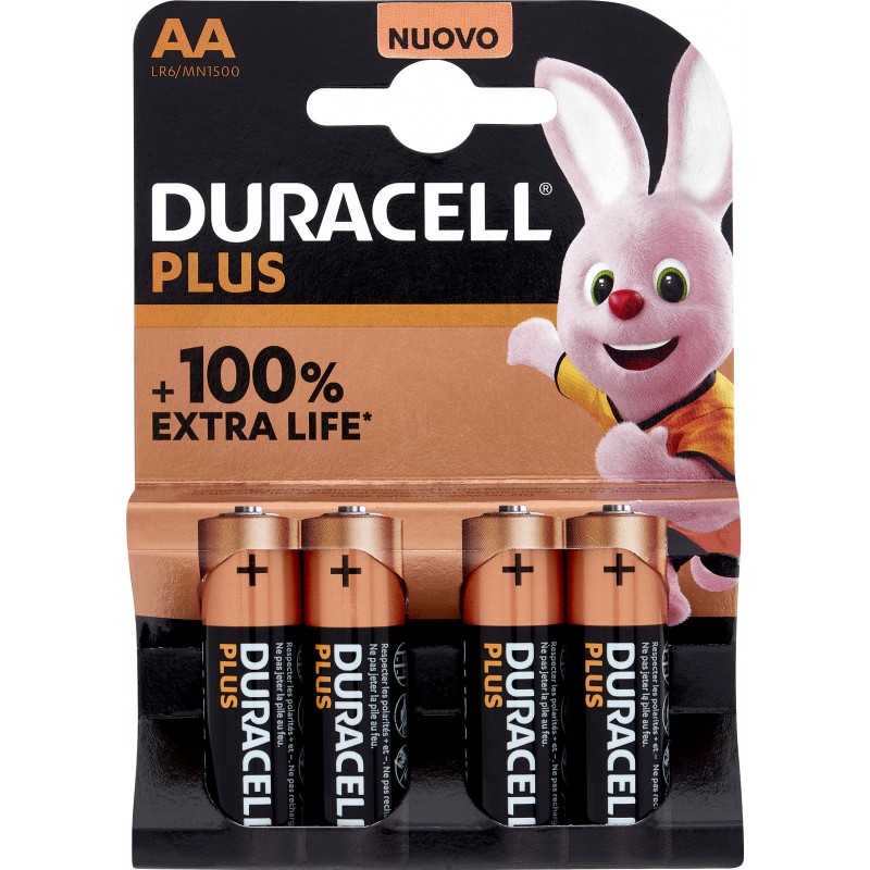 duracell pile stilo aa mn1500 +100%