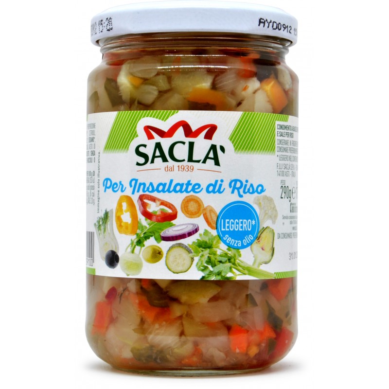 sacla insalata per riso leggero gr.290