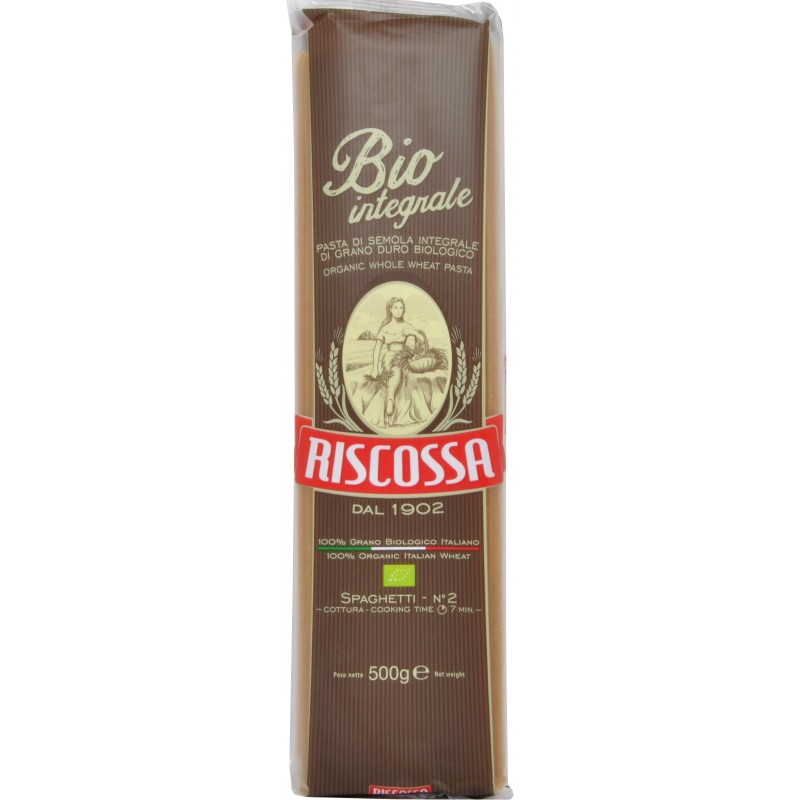 riscossa pasta spaghetti bio int gr500