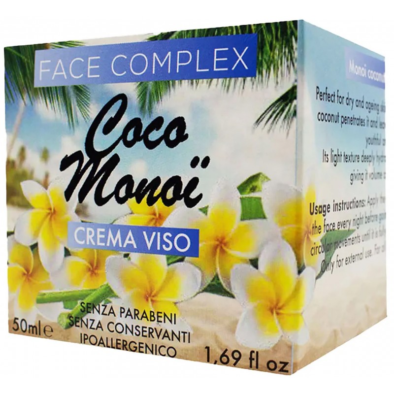 complex crema viso coco monoi ml50