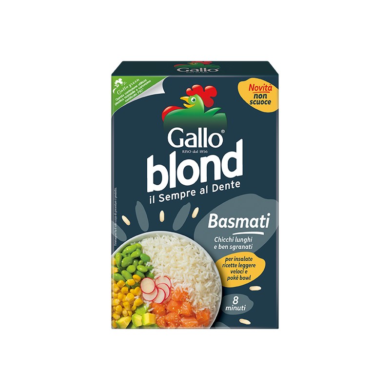riso gallo blond basmati gr500
