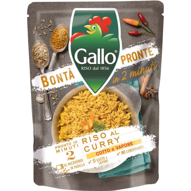 riso gallo bonta' pronte riso al curry