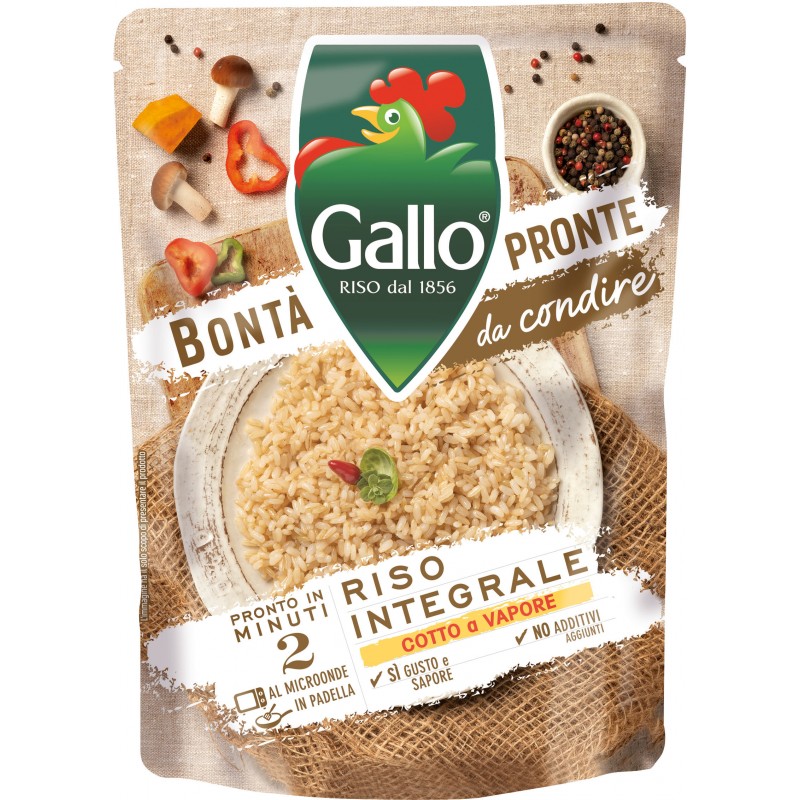 riso gallo bonta' pronte riso integrale