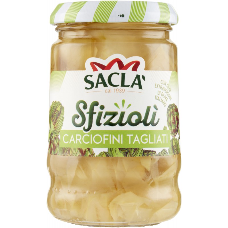 sacla sfizioli' carciofini tagliati g205