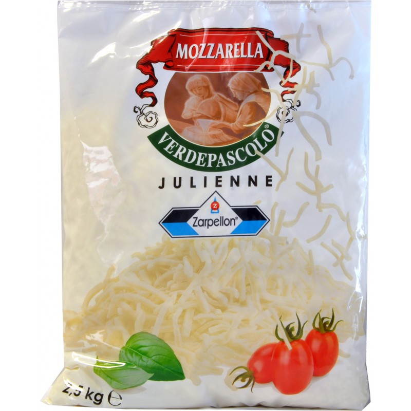 zarpellon mozzarella julienne kg2,5