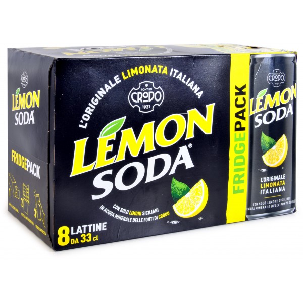 lemonsoda lattina sleek cl.33x8 pack