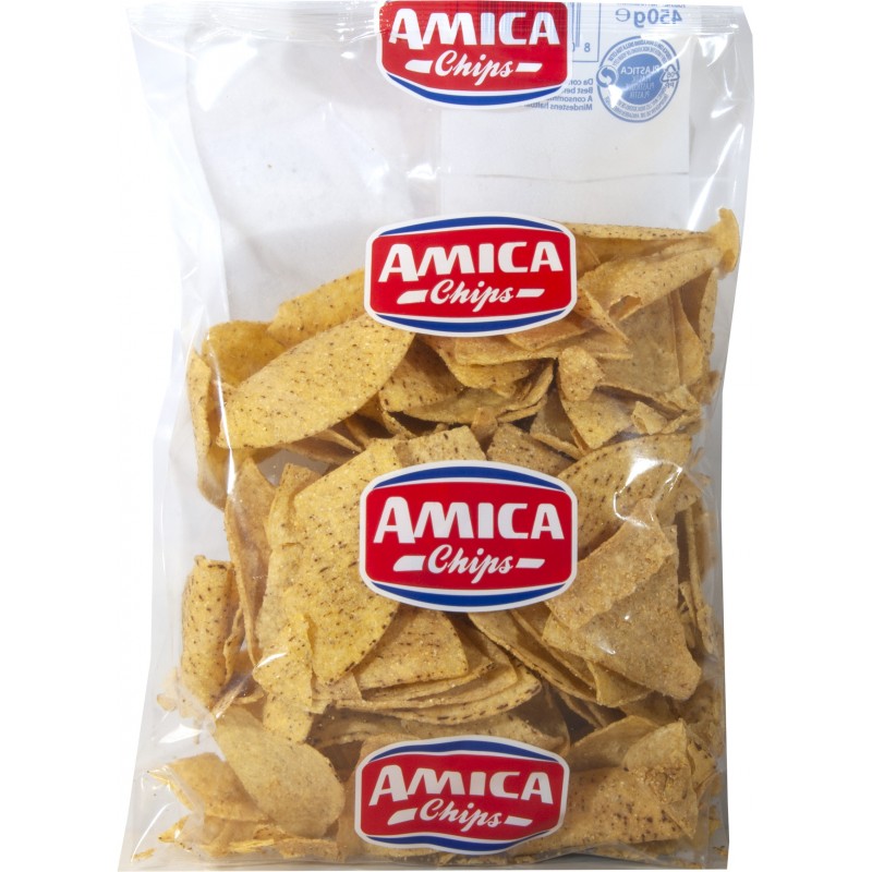 amica chips tortilla natural gr 450