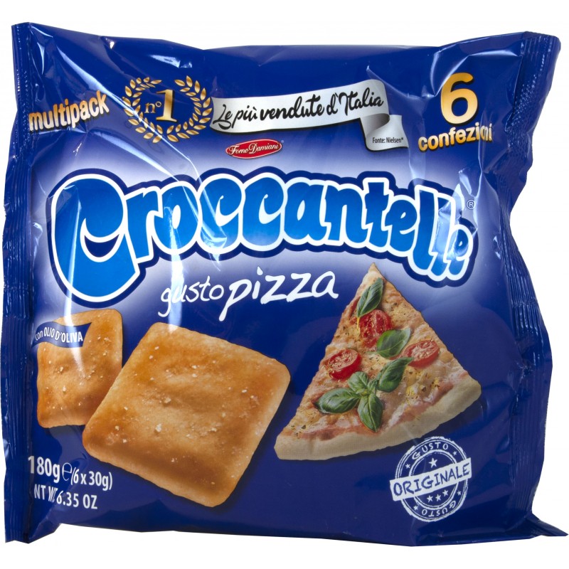 croccantelle pizza multipack 6x30gr