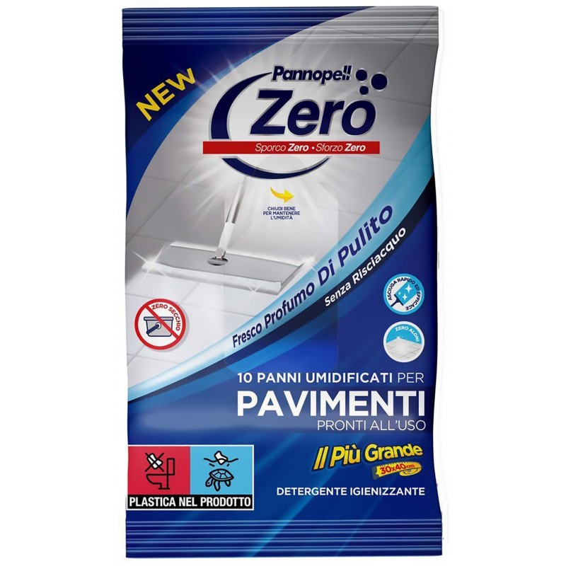 pannopell zero panni umidif.paviment x10