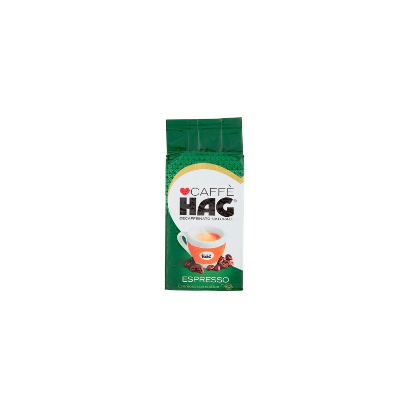 Hag Caffe Espresso Decaffeinato Macinato Busta 250 Gr | Cicalia.com
