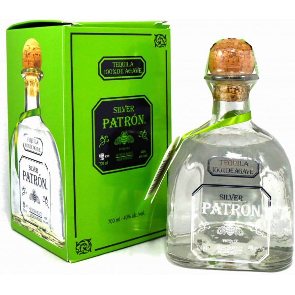 patron silver tequila ml700 40*