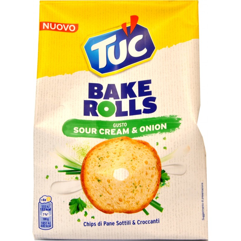 saiwa tuc bake rolls sour cream gr150