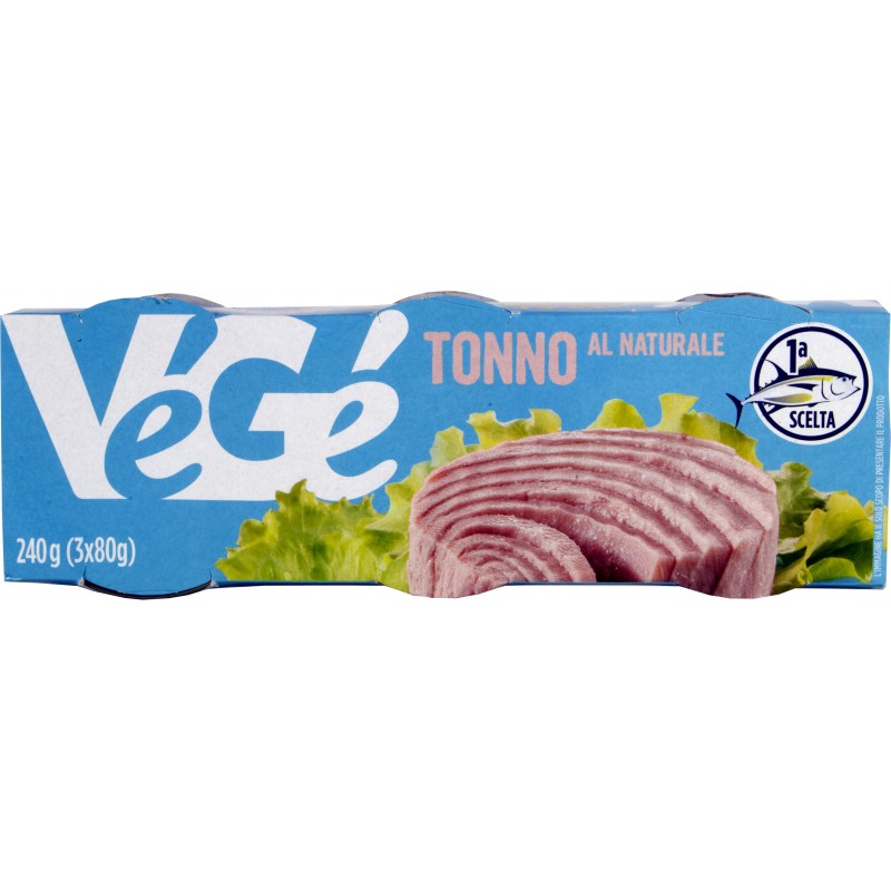 vege tonno naturale gr80x3