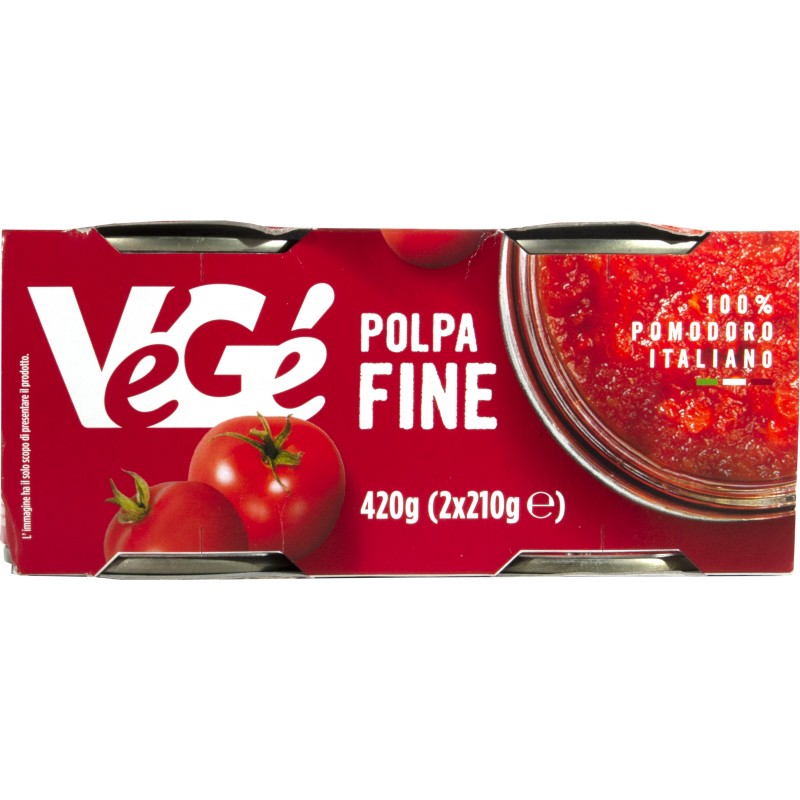 vege polpa fine pomodoro gr210x2