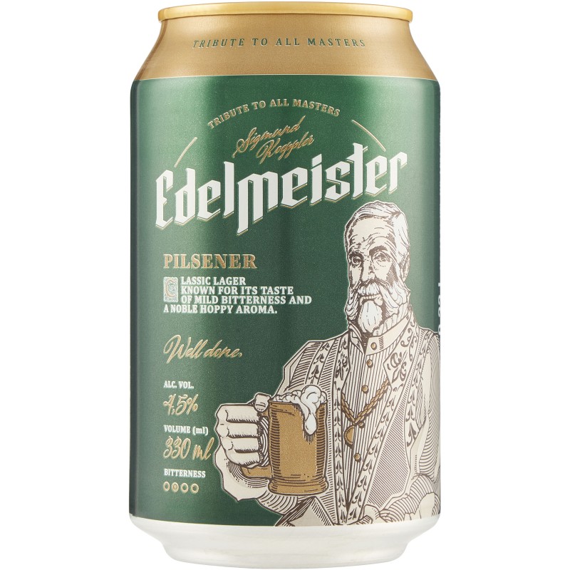 edelmeister pilsner birra lattina cl.33