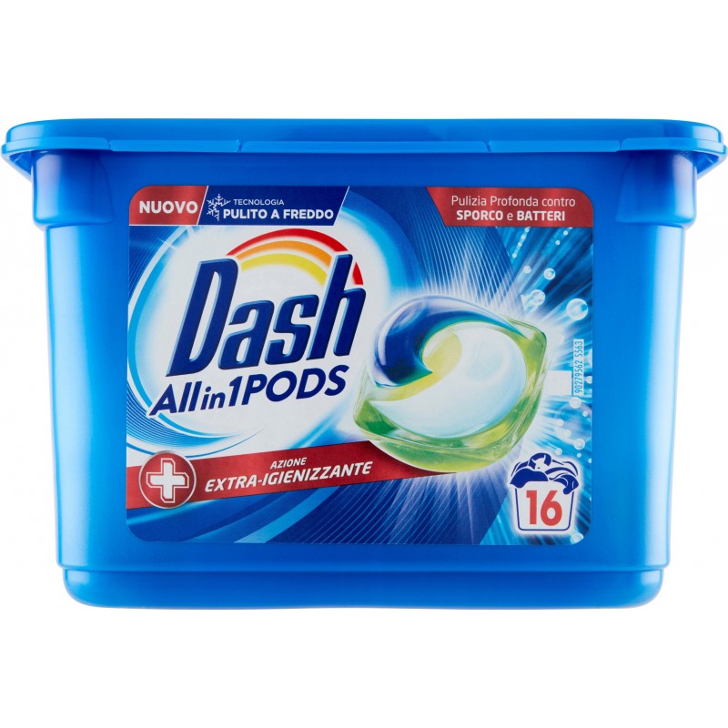 dash pods all in 1 16 pz igienizzante