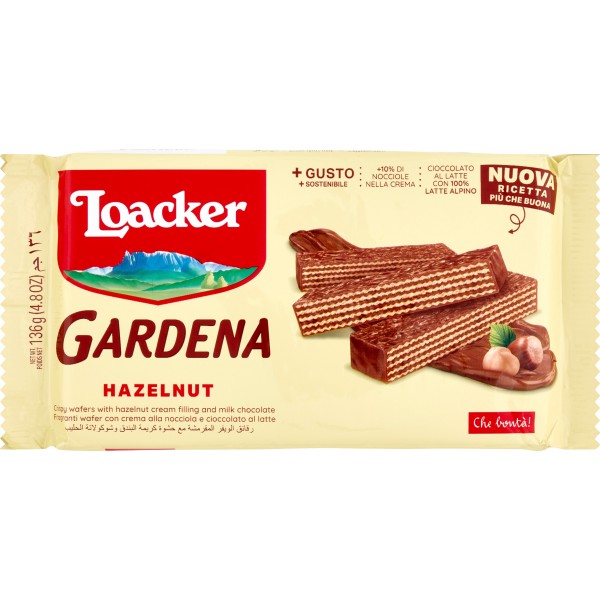 loacker gardena hazelnut gr.136