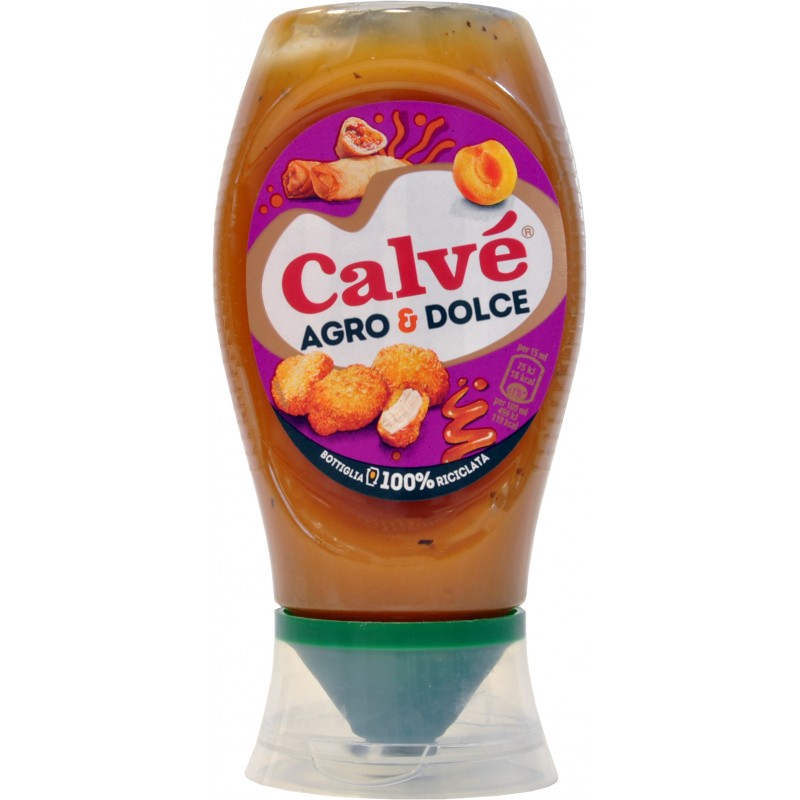 calve salsa agro & dolce ml.250