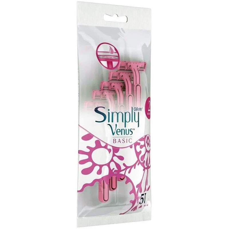 gillette venus rasoio simply basic x5
