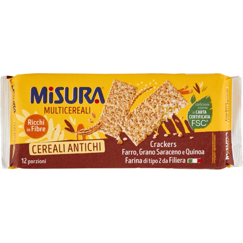 misura cracker multicereali x12 g350