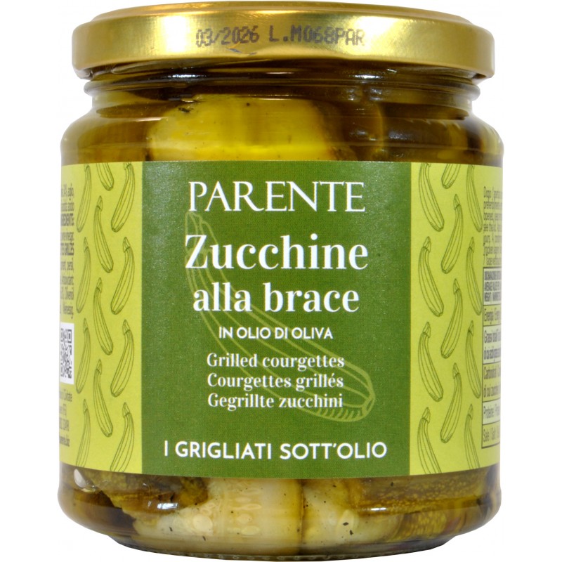 parente zucchine brace o/oliva gr 280