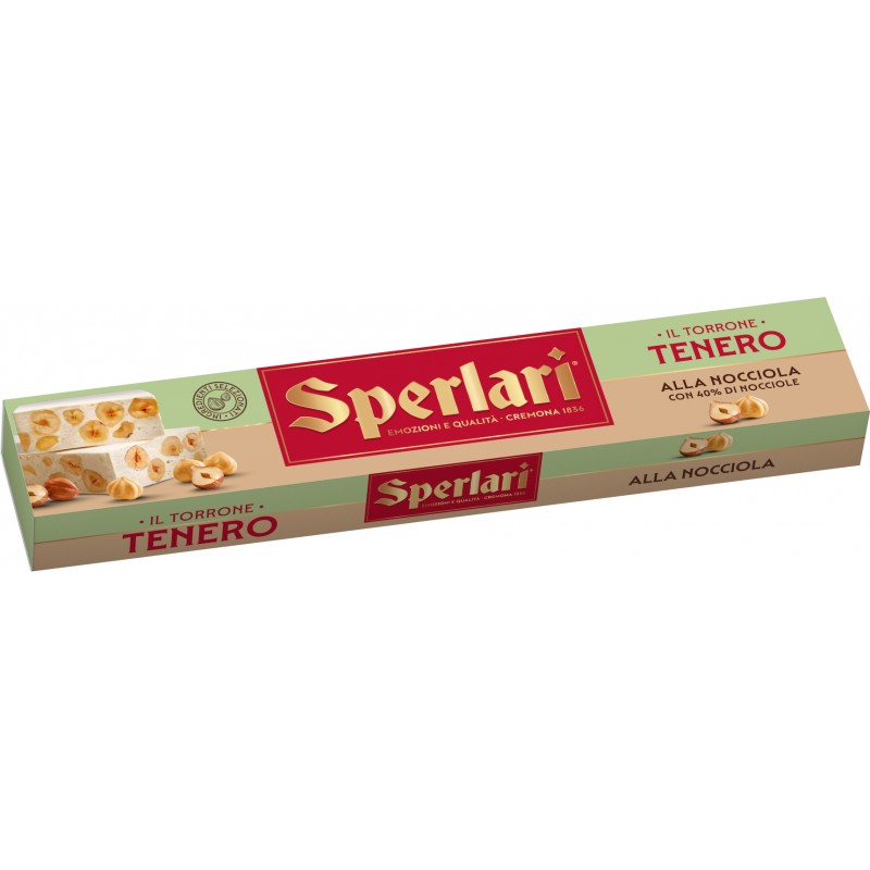Sperlari Tenero Alla Nocciola Torrone Stecca 150 Gr | Cicalia.com
