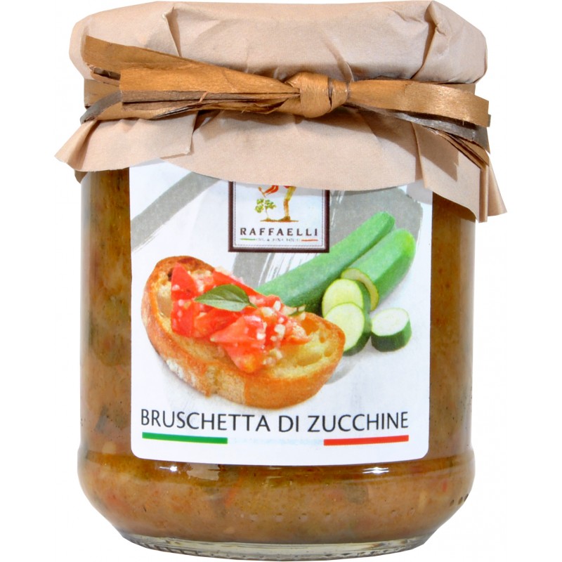 raffaelli bruschetta con zucchine 180g