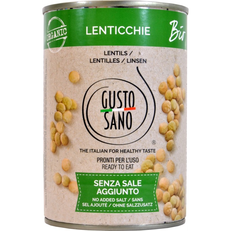 gusto sano lenticchie bio gr.400