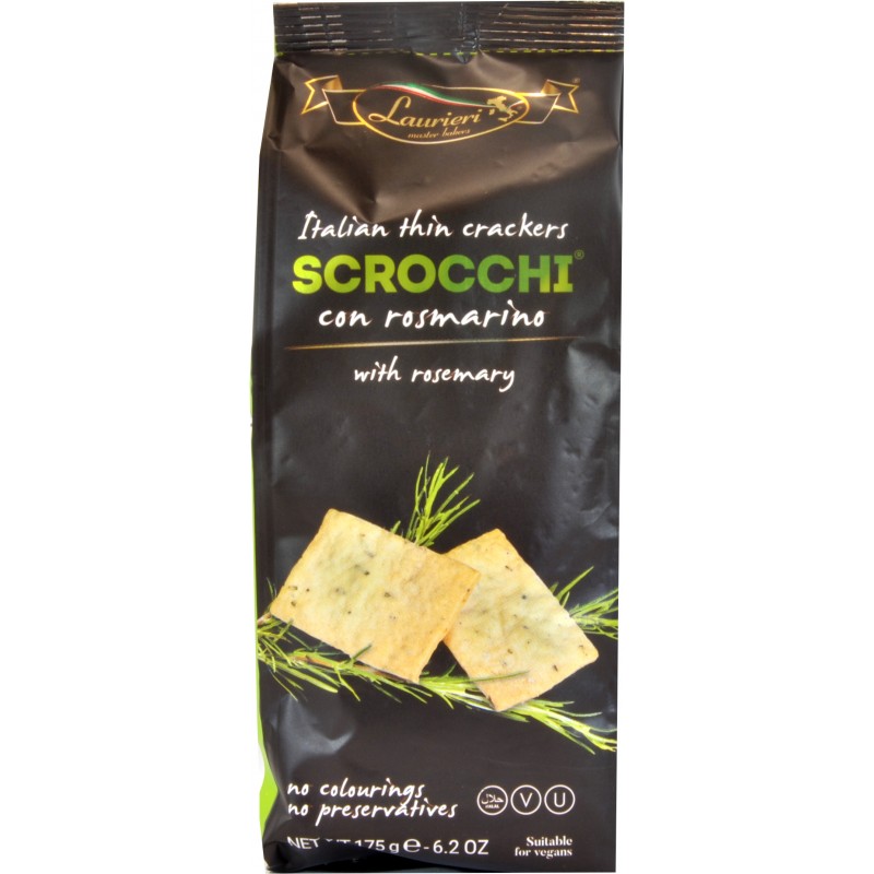 laurieri scrocchi c/rosmarino gr 175