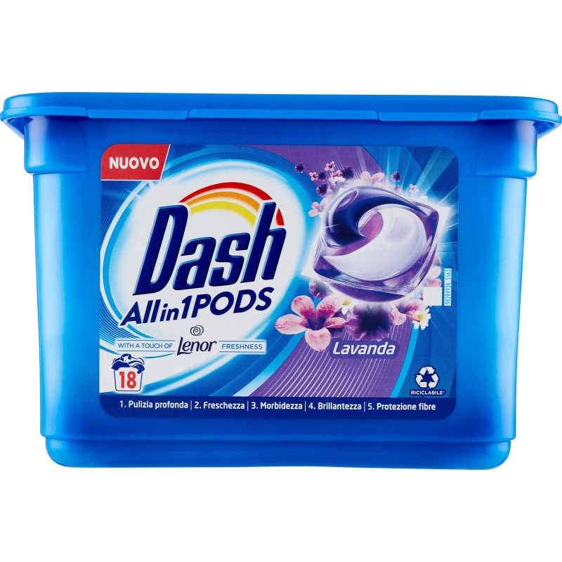 dash pods lavanda 18 tabs