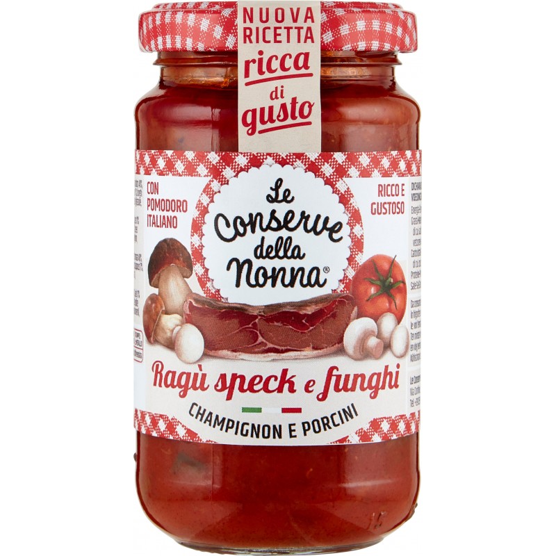 nonna ragu speck e funghi gr.190