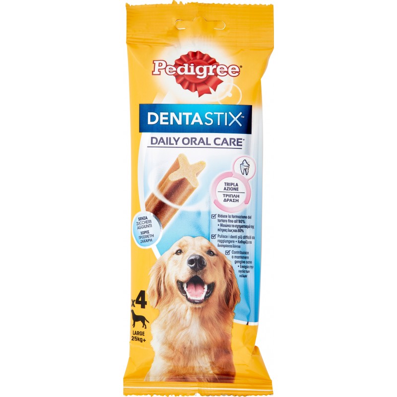 pedigree dentastix large x4 gr154