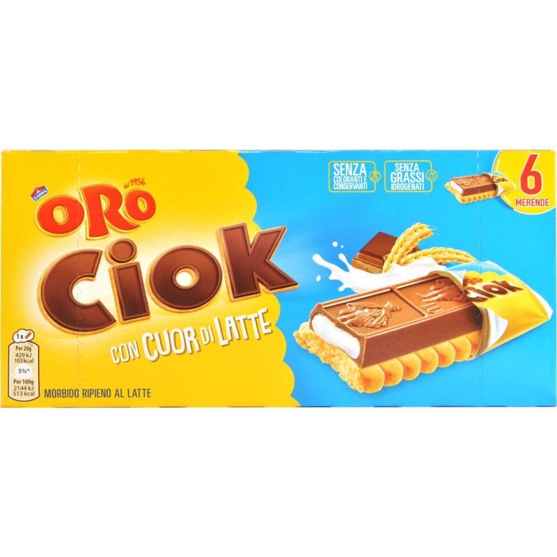 saiwa oro ciok cuor di latte gr.120