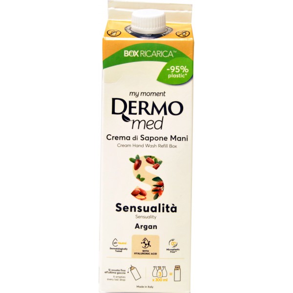 dermomed crema sapone sensualita ml900