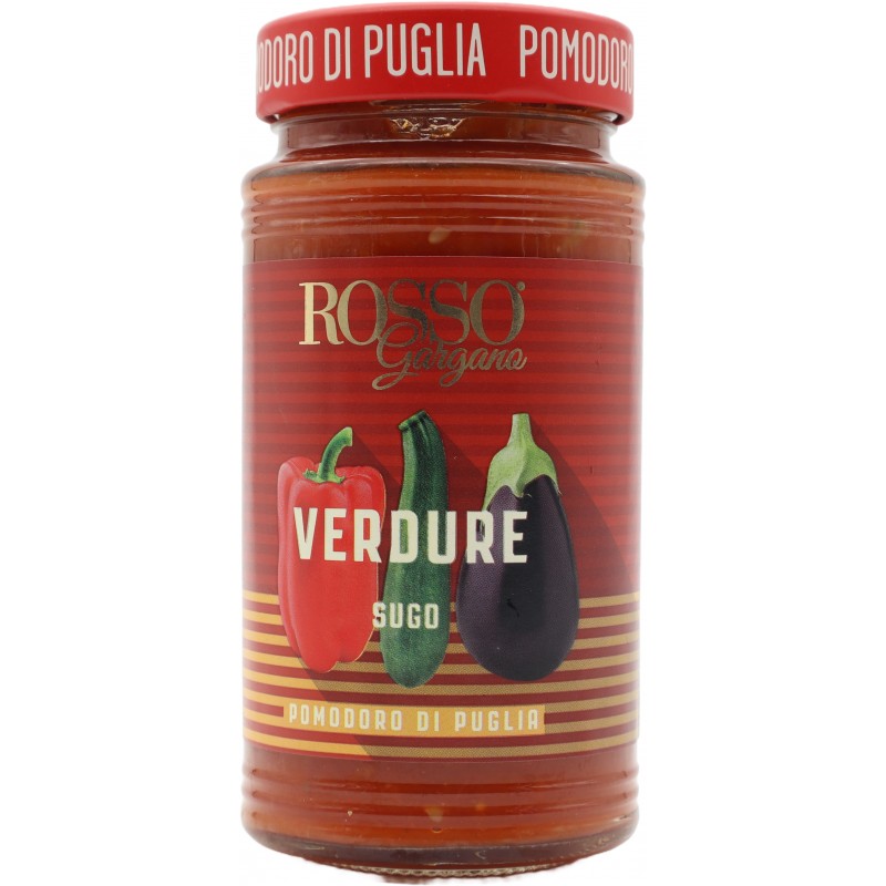 rossogargano sugo verdure vetro gr 290