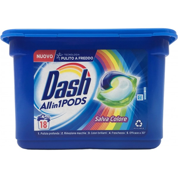 dash all in 1 pods salva colore 18 tabs