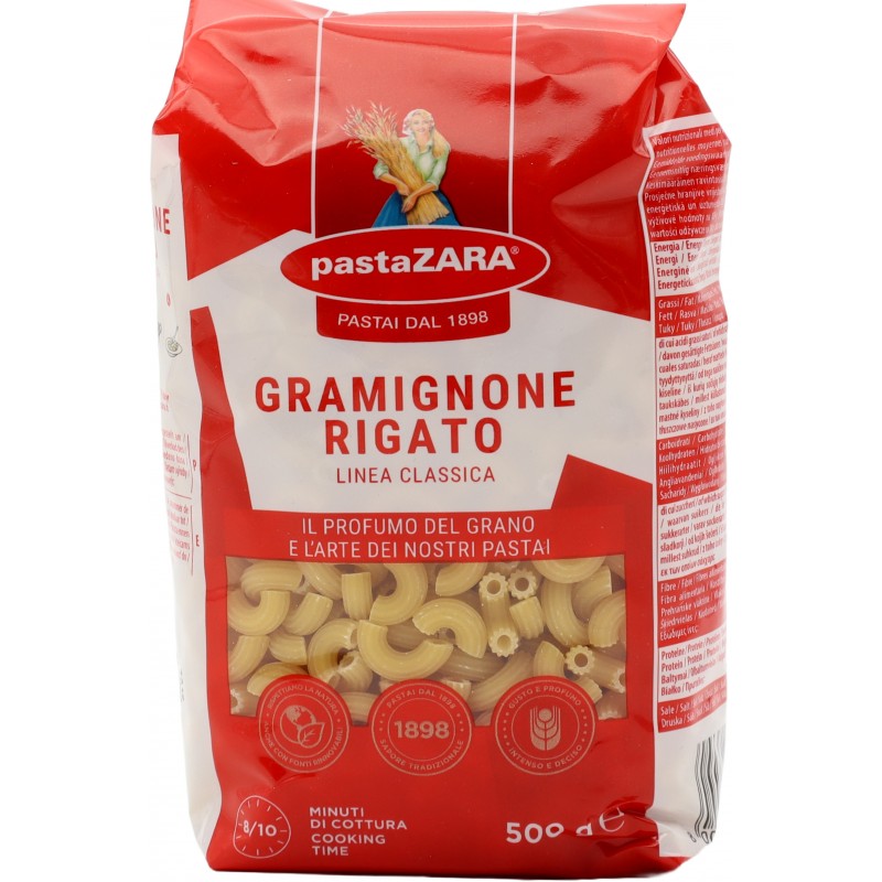 zara pasta gramignone rigato gr 500