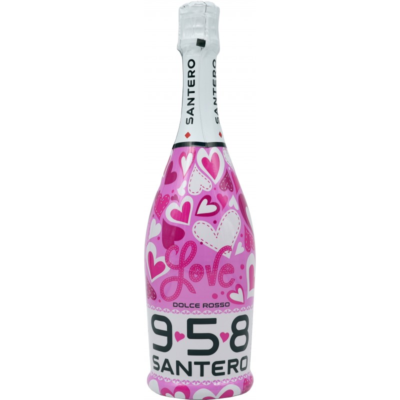 santero spumante dolce rosso love cl.75