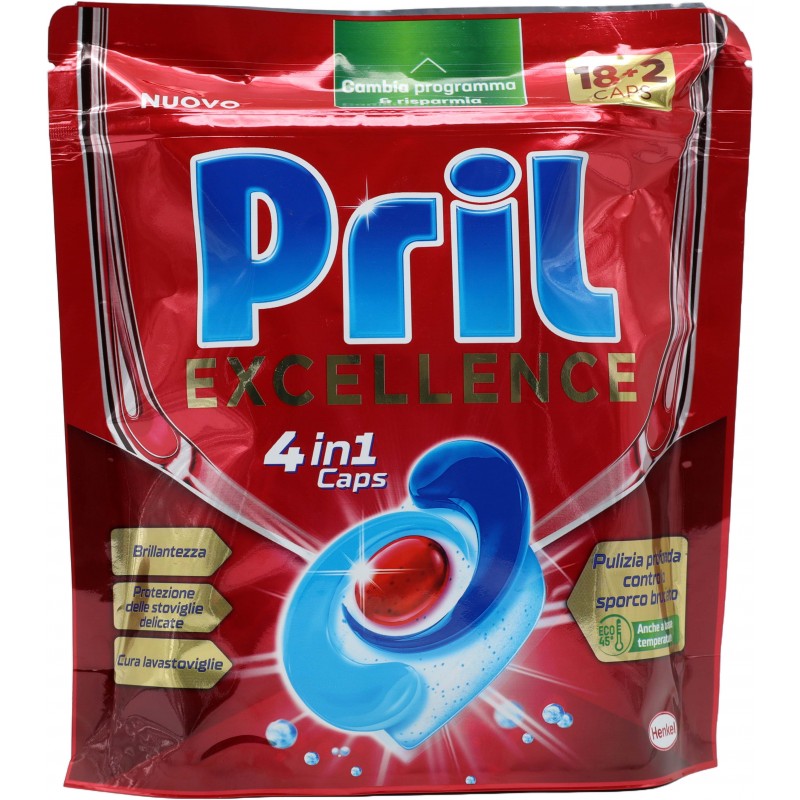 pril excellence 4 in 1 18+2 caps