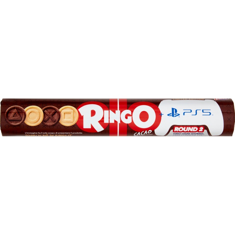 Pavesi Biscotti Ringo Al Cacao Tubo Snack Merenda 165 Gr | Cicalia.com