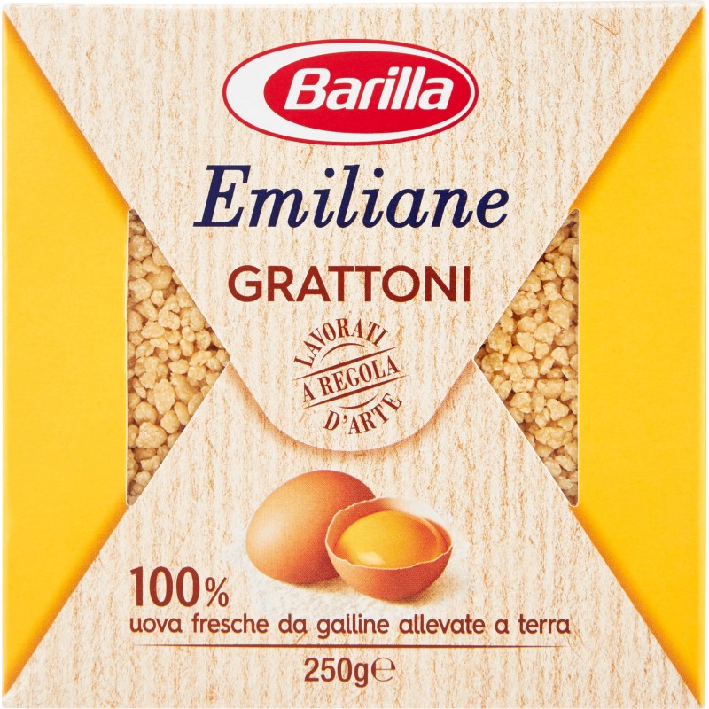 Barilla Emiliane Grattoni n.116 da 250 Grammi | Cicalia.com